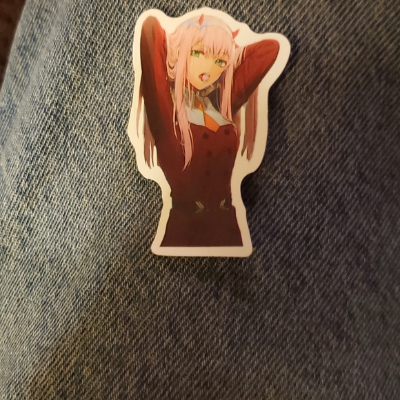 Other | Zero Two Sticker | Poshmark